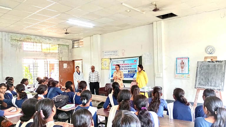 Mental health awareness camp held at Narayanpur Tea Garden School