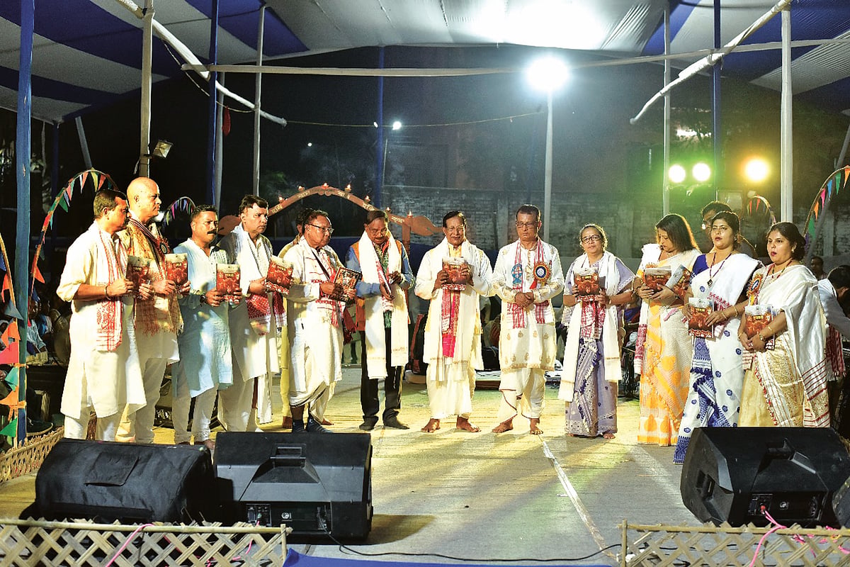 Dispur College hosts two-day Bhaona Xabha ahead of Golden Jubilee