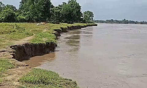 Bokakhat: Dhansiri river erosion threatens Kuruwaahi families,