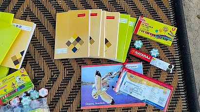 Learning materials distributed to mainstreamed NRSTC students