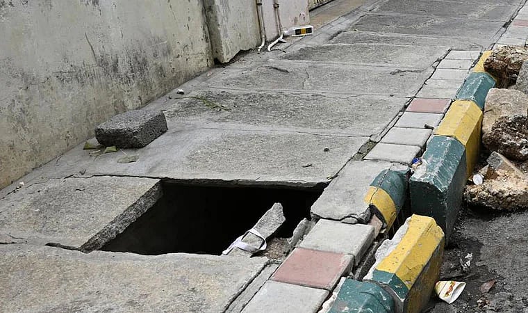 Two women injured after falling into open drain in Guwahati