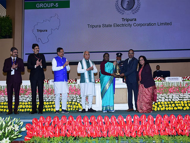 TSECL receives ‘Energy Conservation Award’ from President Murmu