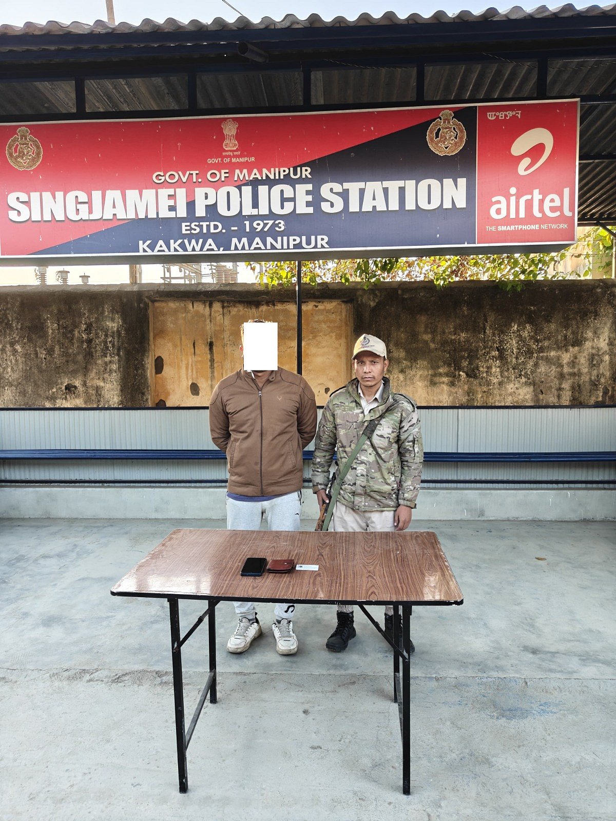 Manipur Police Arrest RPF/PLA Member in Extortion Case