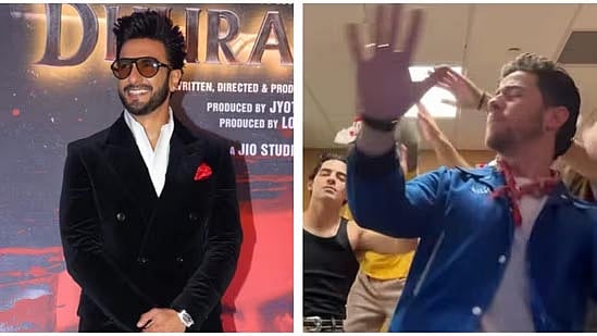 Ranveer reacts as Nick Jonas shares dancing video to Dhurandhar song