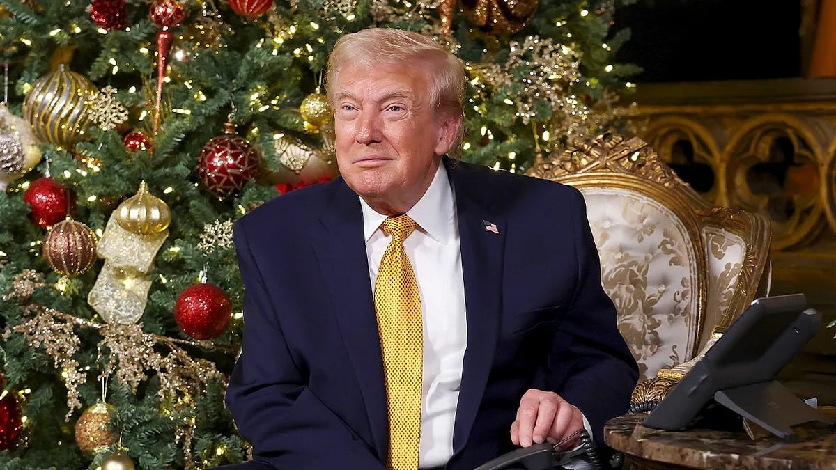 Donald Trump sends Christmas greetings, pulls up ‘Radical Left Scum’