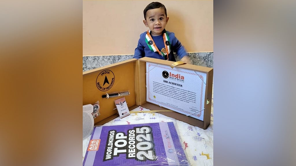 18-Month-Old Prodigy Ayaz Azil Sets New Records in Assam