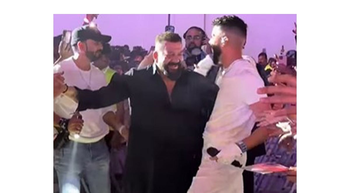 Sanjay Dutt makes special appearance at AP Dhillon’s Mumbai concert