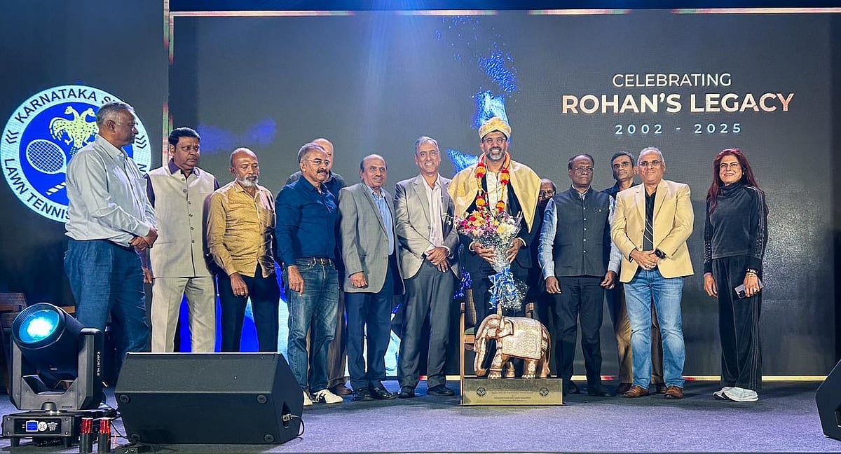 KSLTA Celebrates Rohan Bopanna's Tennis Legacy in Bengaluru