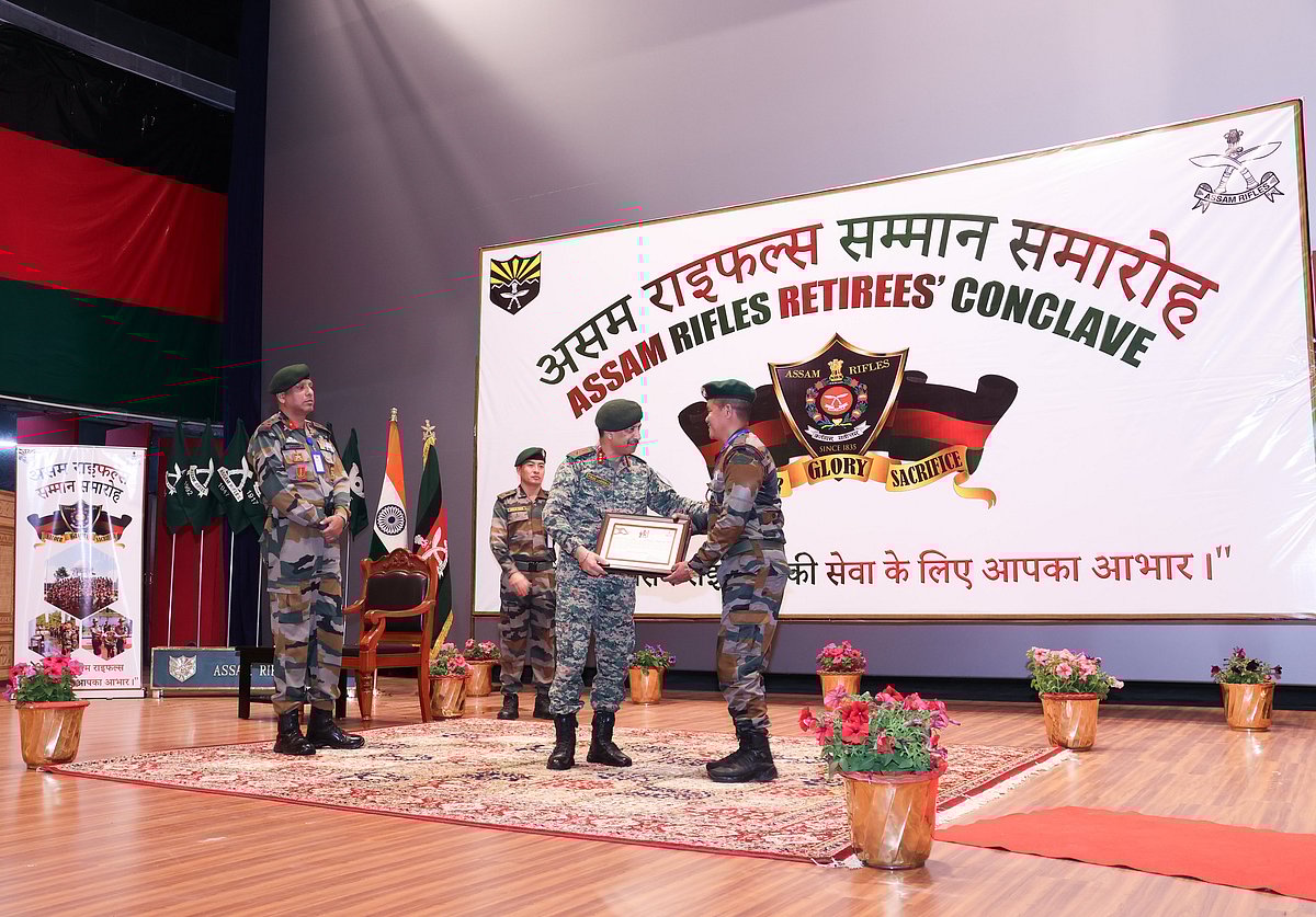 Assam Rifles Organises 17th Samman Samaroh to Honour Retirees