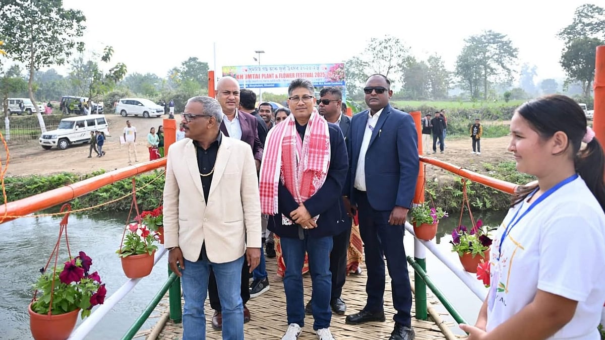Pijush Hazarika Opens Khumtai Tree & Flower Fest 2025