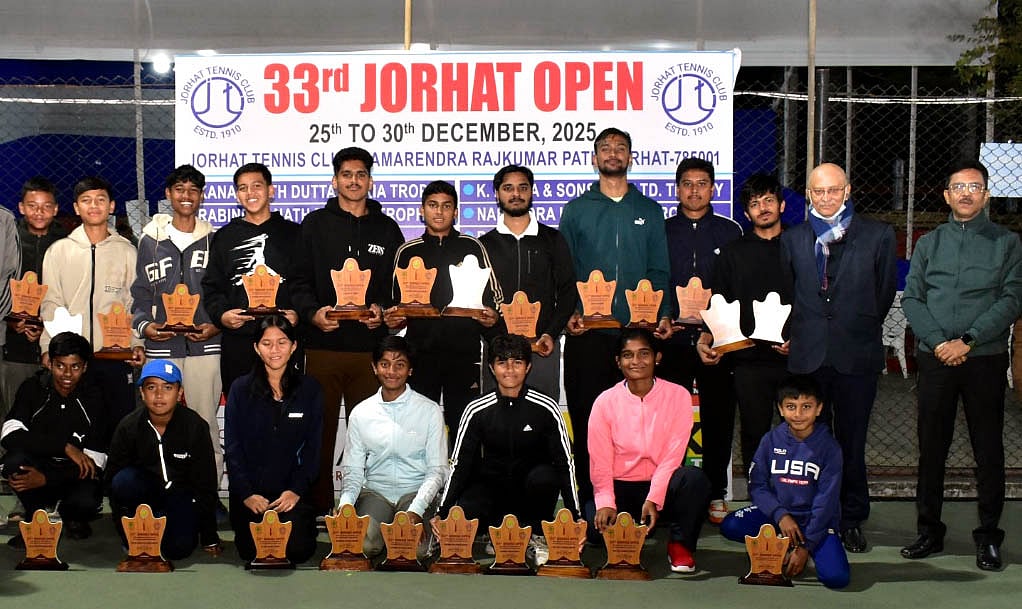 Jorhat Open Tennis Tournament: Double crown for Chandra and Arisha