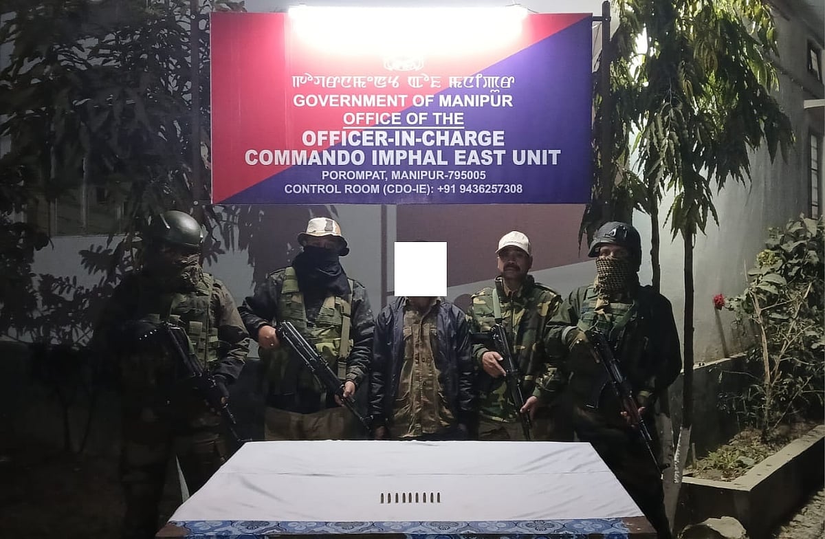 Two Arms Smugglers Arrested, 27 IEDs Defused in Imphal Operations