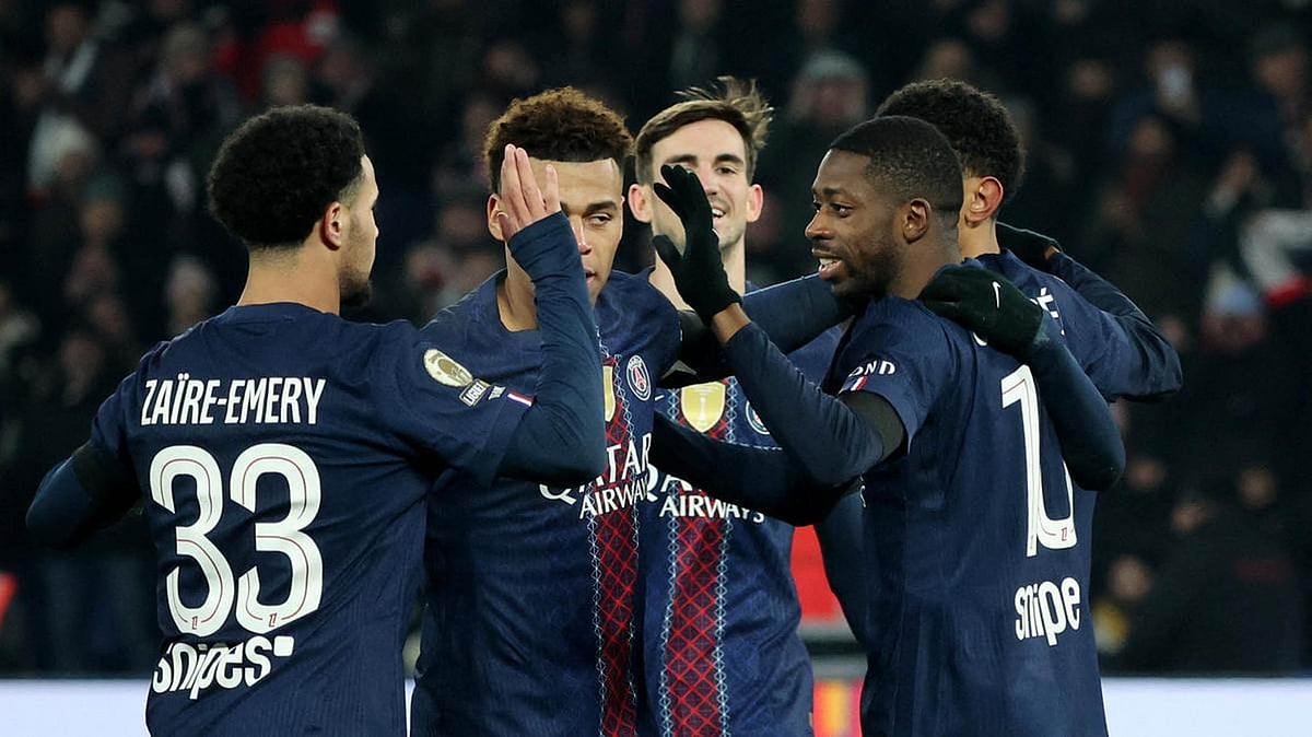 Doue, Ousmane Dembele light up first Paris derby in over 35 years