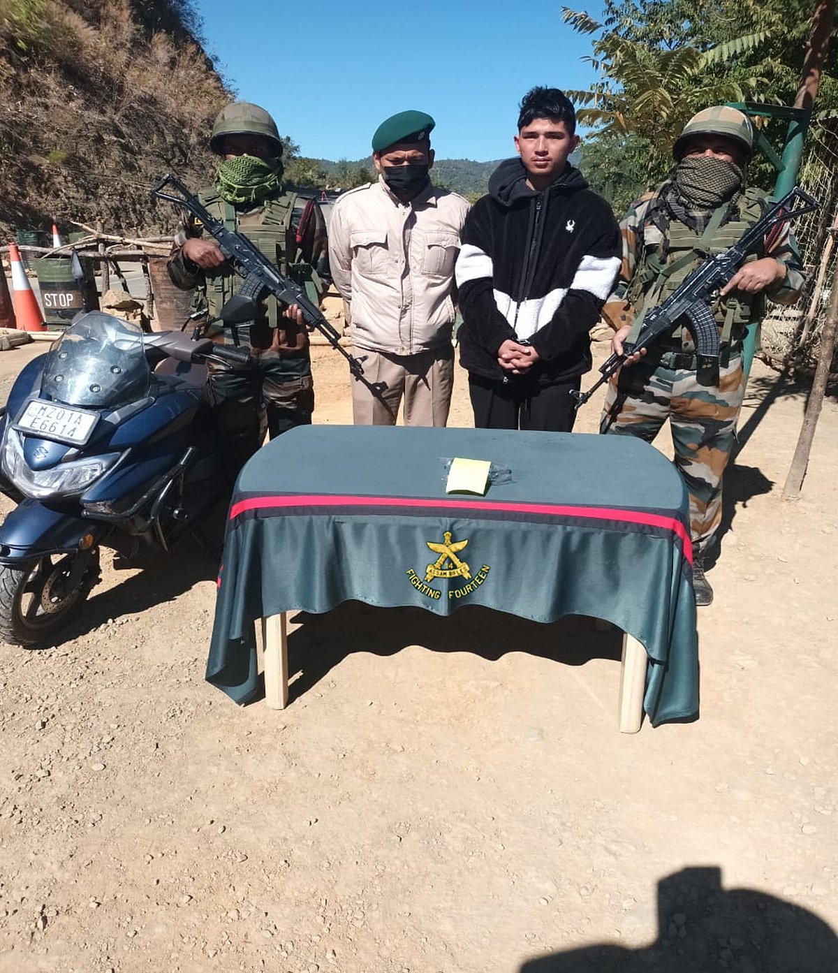 Assam Rifles Seizes Heroin Worth ₹9.97 Lakh in Champhai District