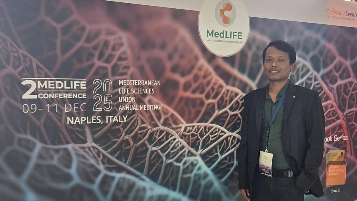 Bodoland University research scholar wins international award in Italy