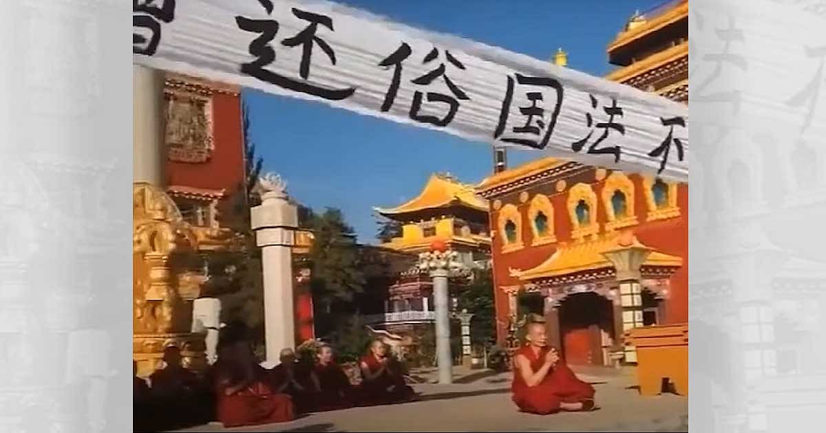 Viral video of Chinese tourist desecrating Tibetan monastery sparks