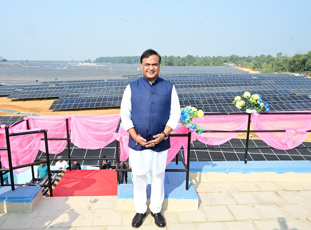 Assam CM inaugurates 70-MW solar power project in Dhubri
