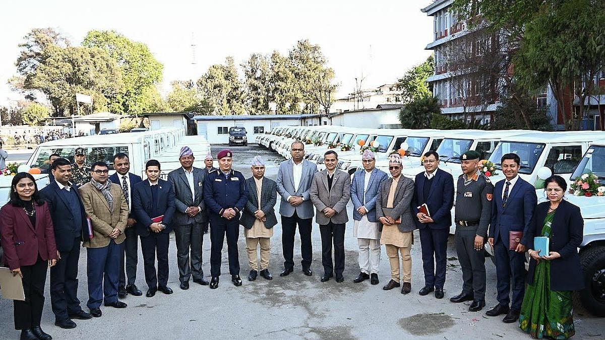India hands over election vehicles to Nepal ahead of March 5 elections