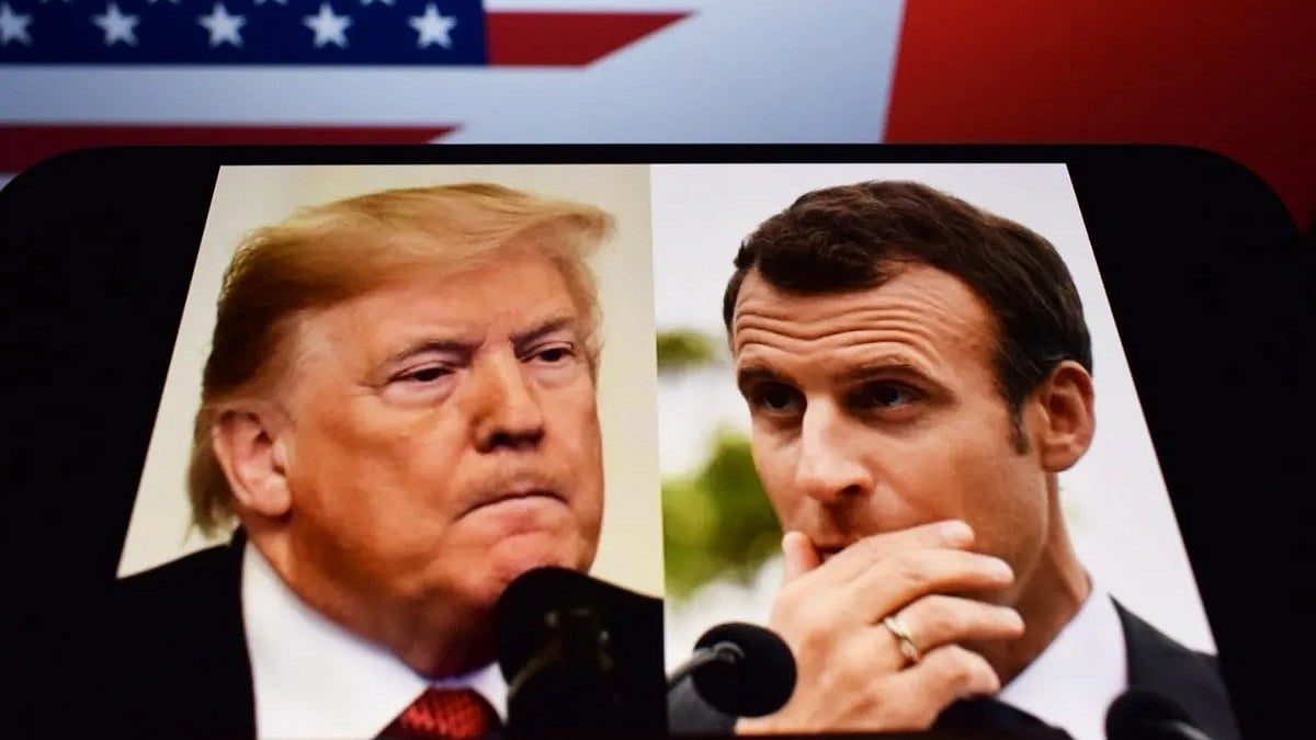 Trump shares Macron, NATO Chief's private texts amid Greenland row