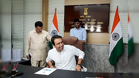 Jayant Chaudhary reviews skill development initiatives at IIE Guwahati