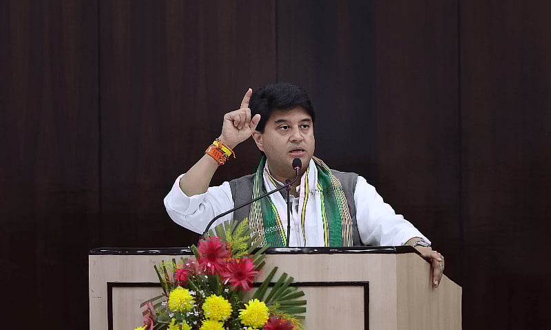 Scindia laid foundation stone for Rs 80 cr agarwood processing cluster