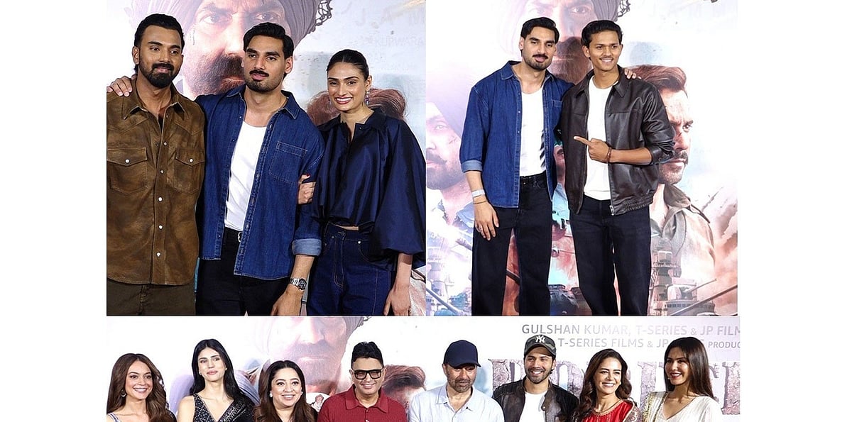 Star-Studded 'Border 2' Premiere: Varun Dhawan Honors Sunny Deol