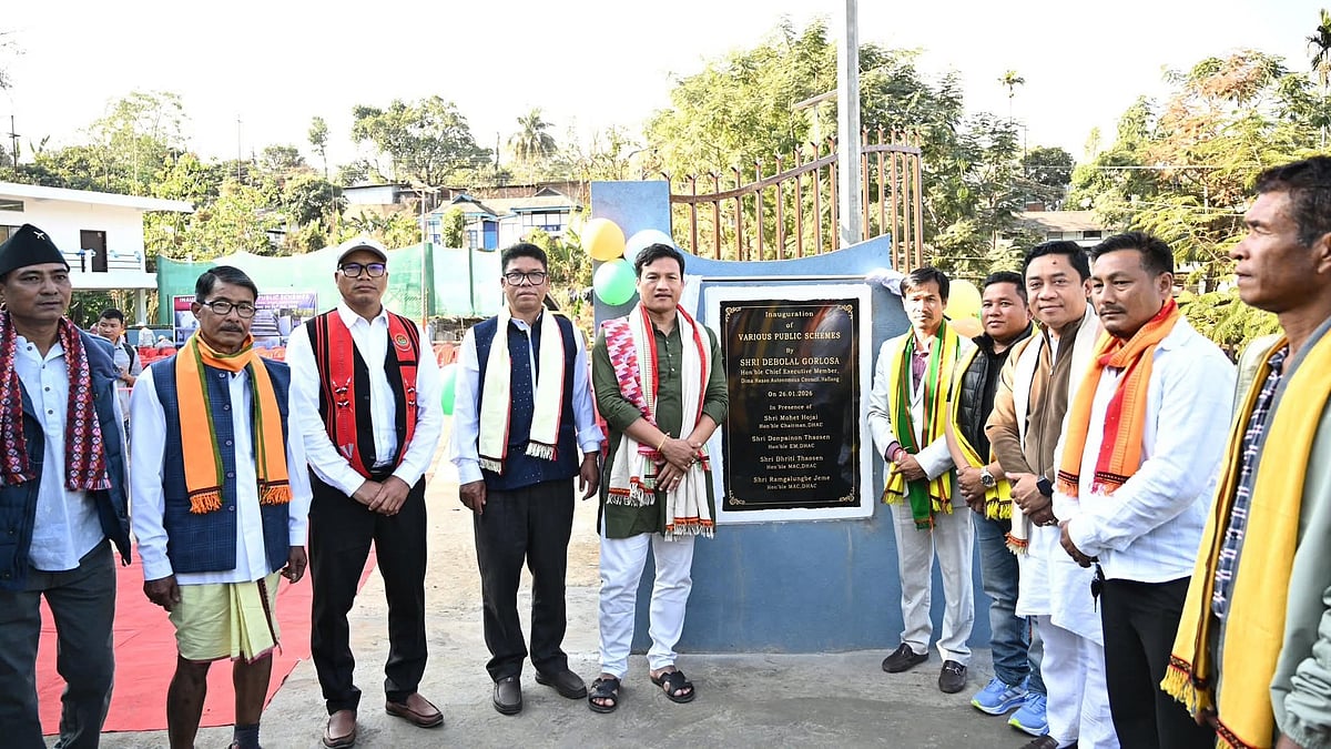 CEM Debolal Gorlosa inaugurates safe drinking water project in Haflong