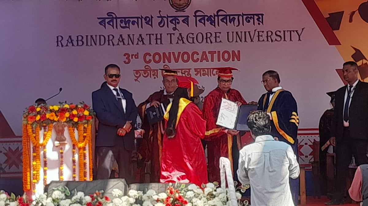 RTU Hojai holds 3rd convocation, 338 students awarded degrees