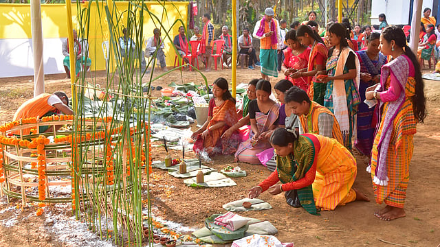 Assam: Bathou Puja celebrated with traditional fervour in Boko