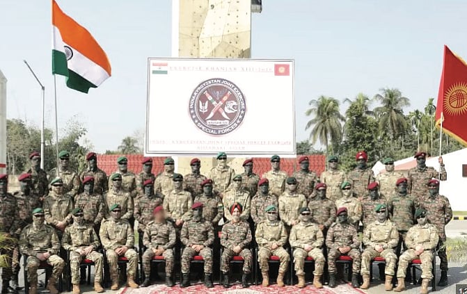 India and Kyrgyzstan Launch 'Khanjar' Joint Special Exercise in Assam