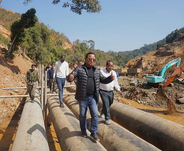 Meghalaya: New Shillong water supply project gains momentum