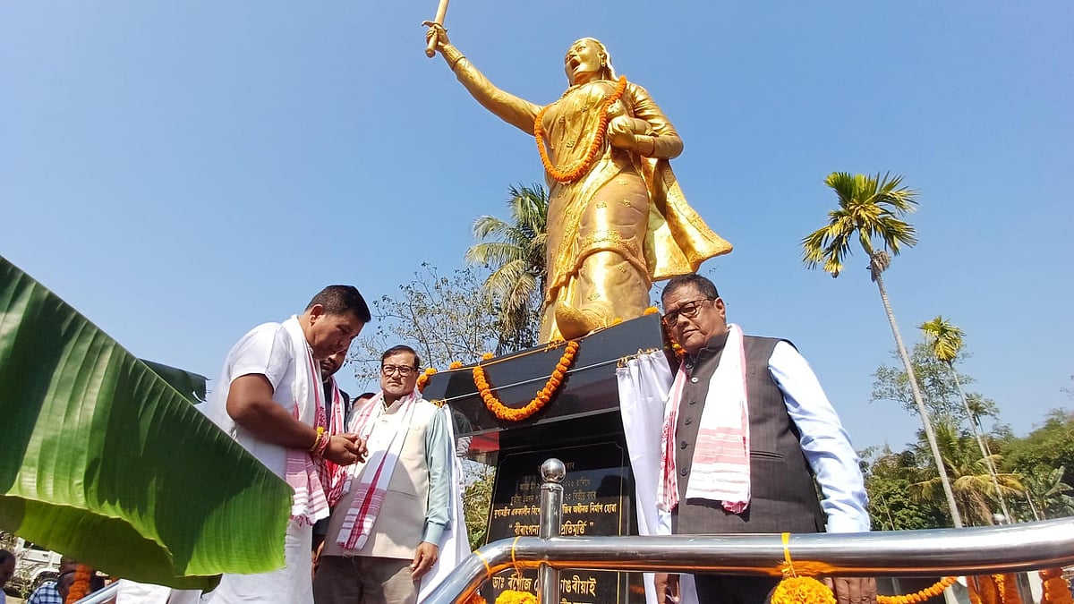Statue of Birangana Sati Sadhani installed under CM’s relief fund
