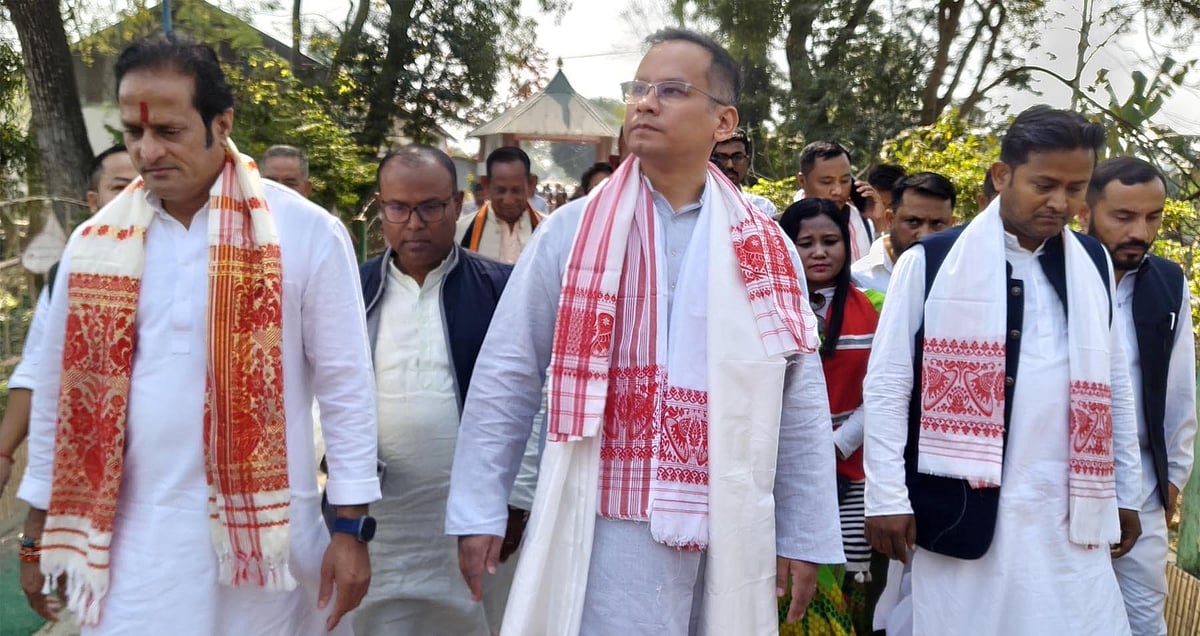 Assam: Gaurav Gogoi visits Majuli, addresses state development plans