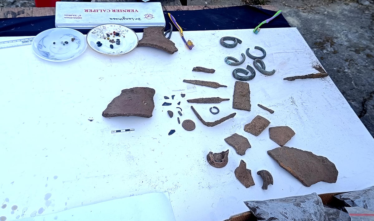 Assam: Ancient artefacts unearthed at Embrudisa, Dima Hasao