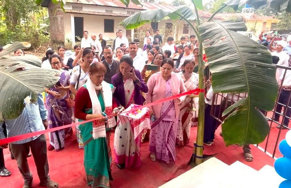 Ajanta Neog Opens ONGC CSR Buildings in Assam's Golaghat
