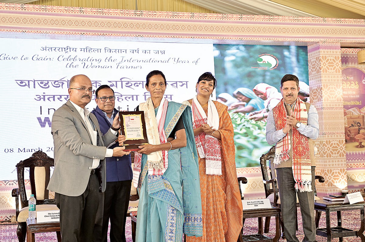 NABARD and ASRLM Honour Women Farmers at International Women's Day ...