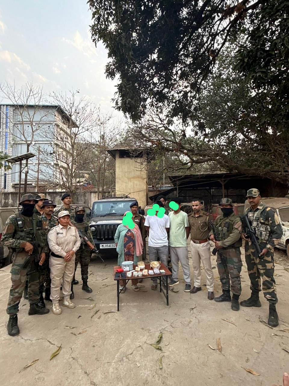 Extortionist, PREPAK cadre and 3 drug smugglers arrested in Manipur