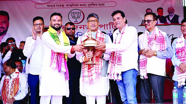 Palasbari poll buzz peaks as BJP, opposition file nominations