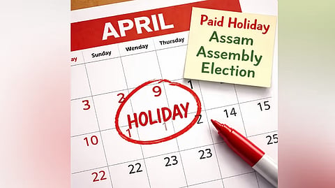 SILCHAR: April 9 declared public, paid holiday across Cachar for polling