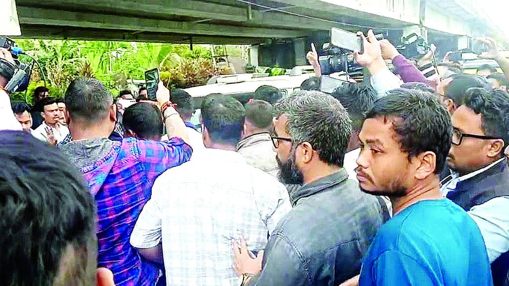 Khowang poll violence: BJP-AJP in bitter face-off; police crackdown ...