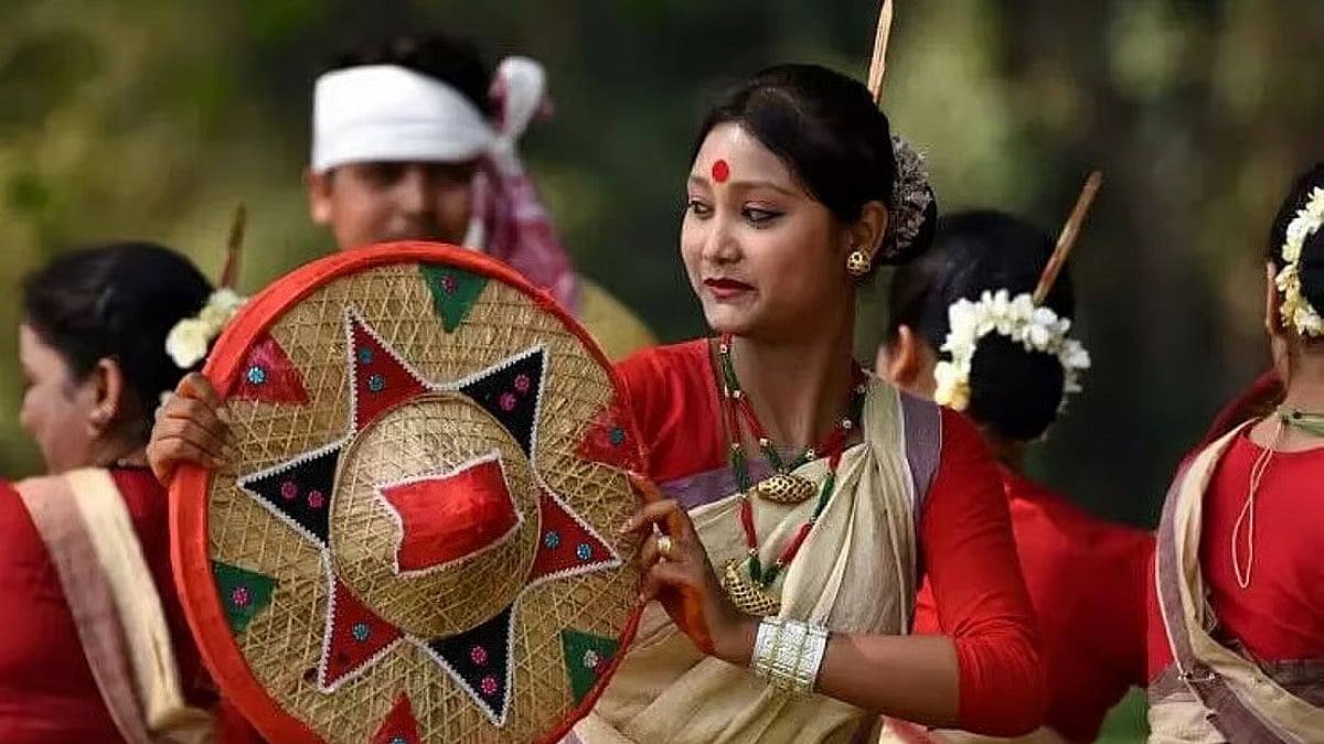 Rongali Haat, pre-Bihu celebration held at Nitaipukhuri auditorium ...