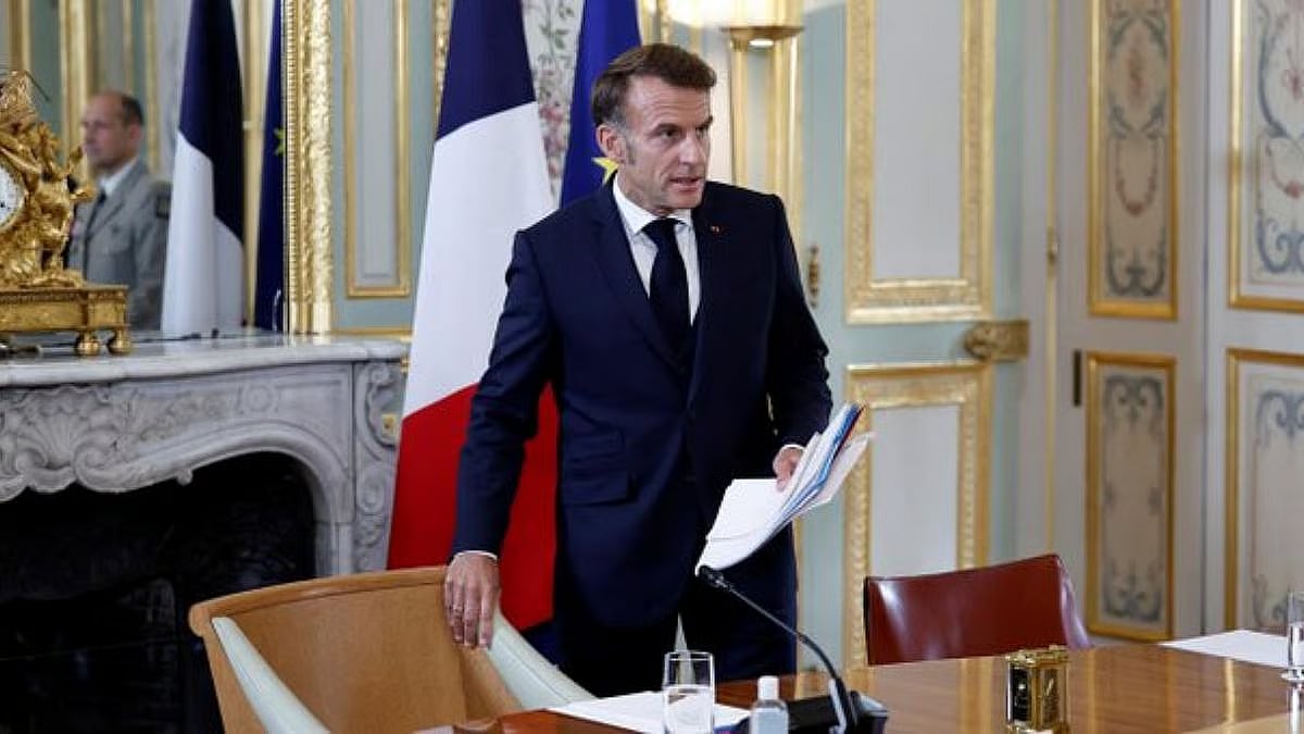 French President Emmanuel Macron calls for swift US-Iran deal ...