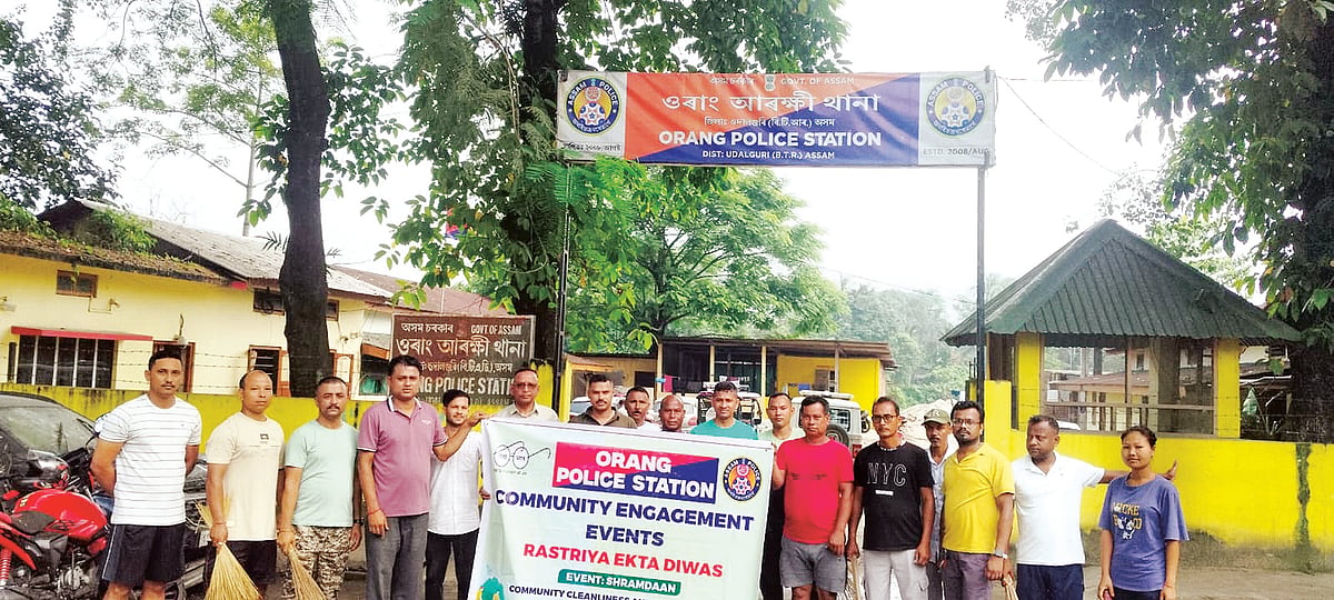 Orang Police Organises Cleanliness Drive on National Unity Day to ...