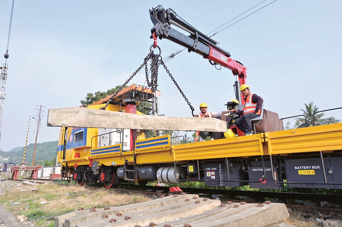 NFR inducts rail-borne maintenance vehicle to boost infrastructure upkeep