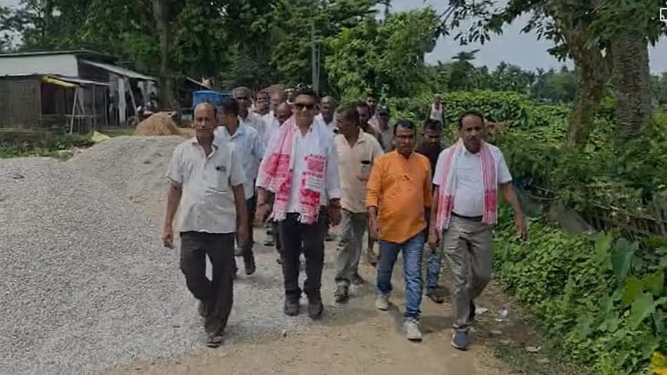 MLA Raju Mesh flags off Rs 6.19-Crore Road Development Projects in Boko ...