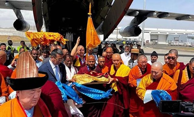 India and Mongolia: Reinforcing historic bonds through sacred light of ...