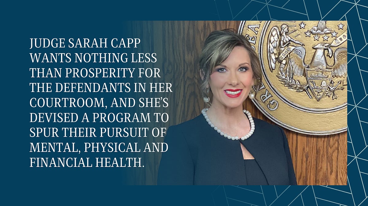 Judge Sarah Capp Says Inability To Pay a Problem For Defendants