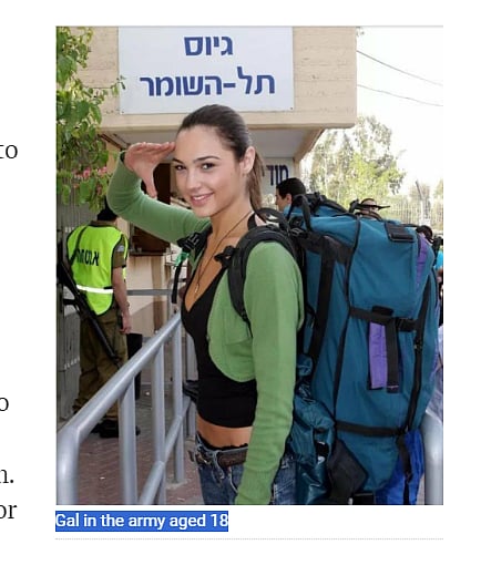 Fact Check: Has Hollywood actress Gal Gadot joined Israeli army to ...