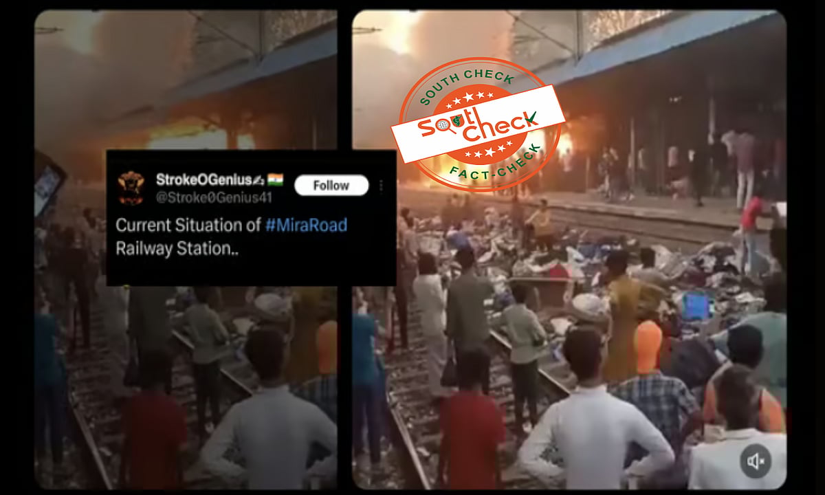 Mira Road Violence: Debunking False Link to Old WB Railway Station Inferno
