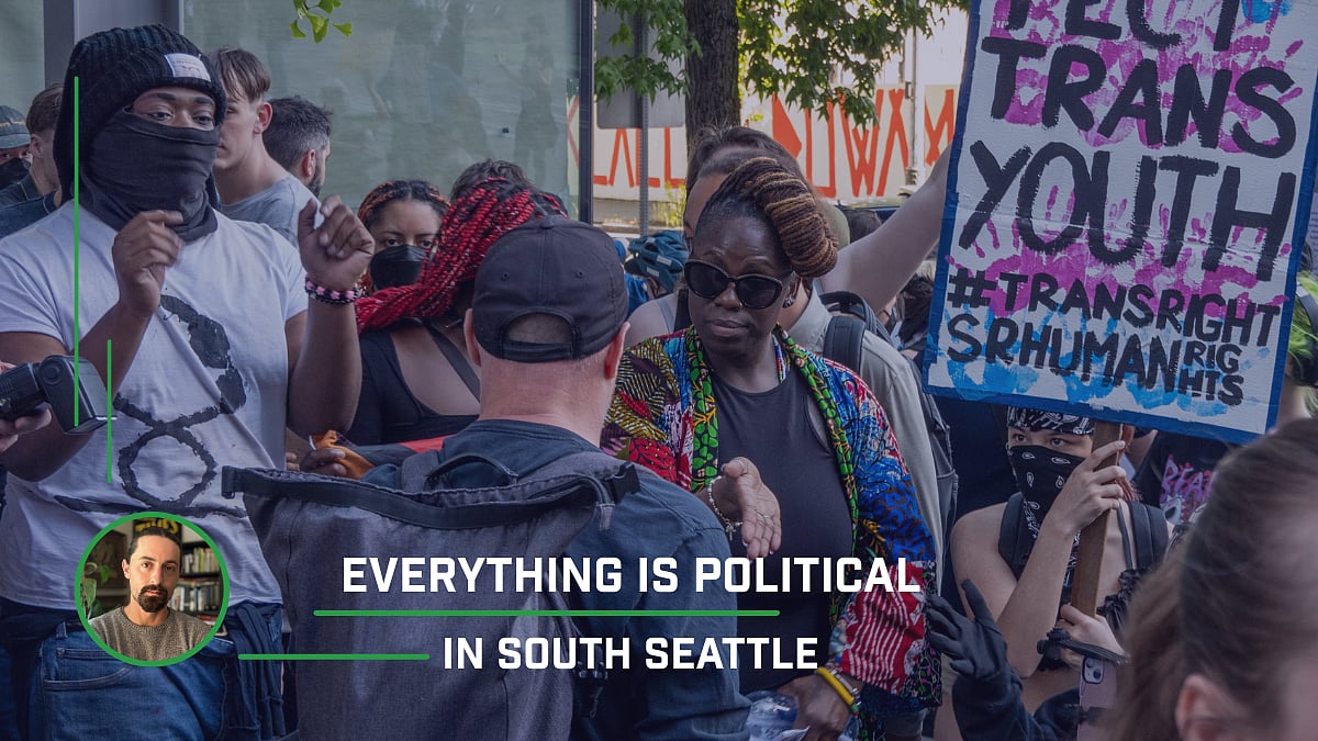 Everything Is Political … in South Seattle: Right-Wing Rabble Rousers Rally